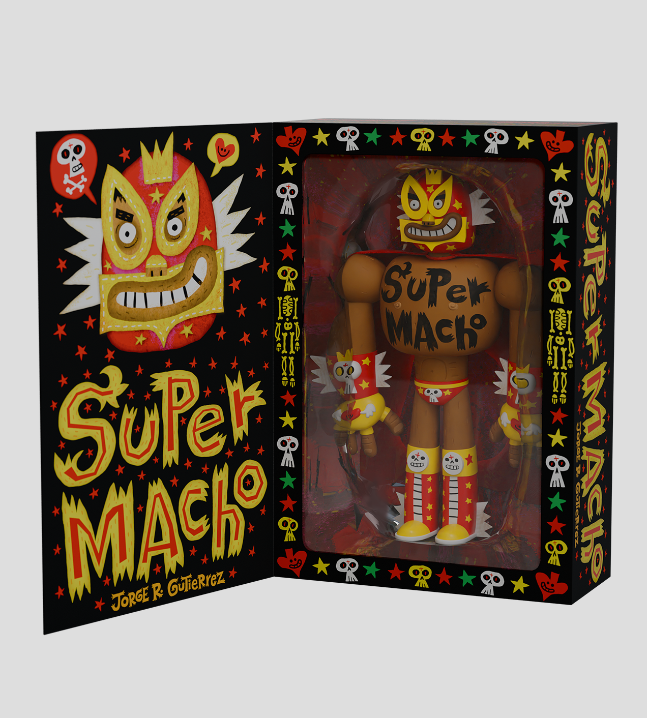 Shop Super Macho "Luchador" Limited Edition by Super Macho (#20035) on Kaleidos Creative